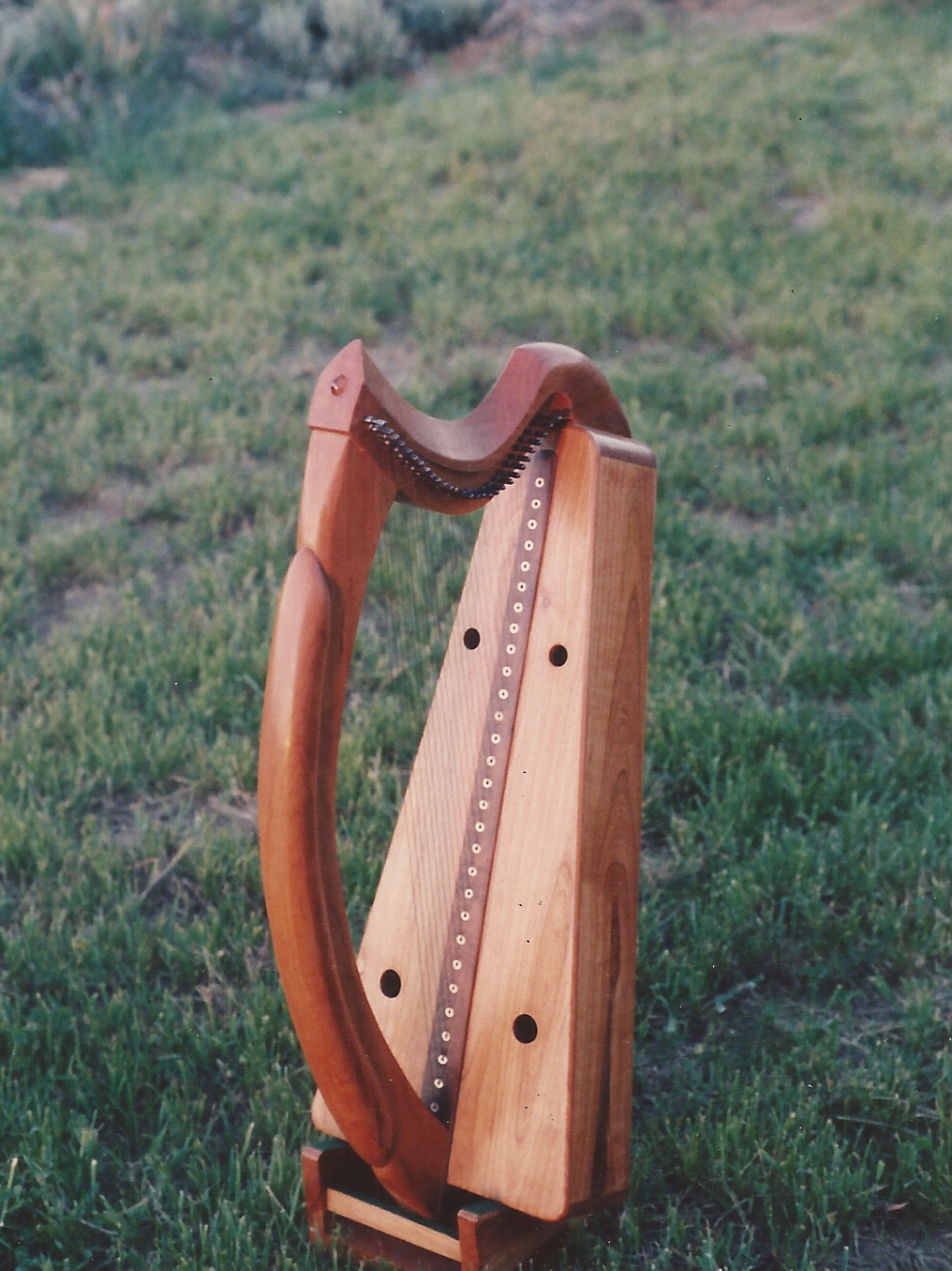 My first harp, based on the “Queen Mary Harp in Edinburgh, Scotland ...